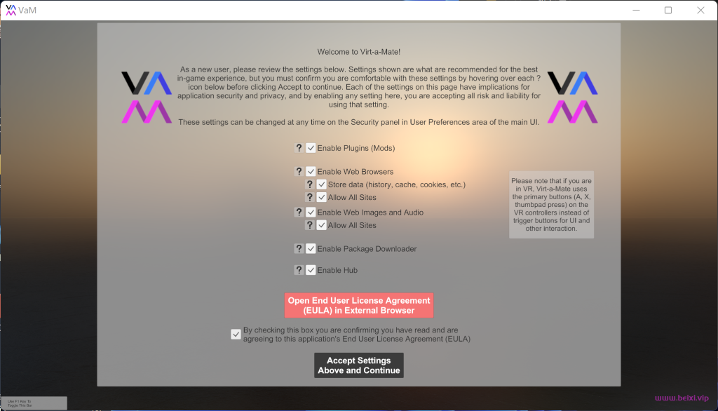 VAM（Virt A Mate）1.21.1.0英文纯净版+汉化补丁(已经激活,解压后共18.7G) - 北溪有鱼